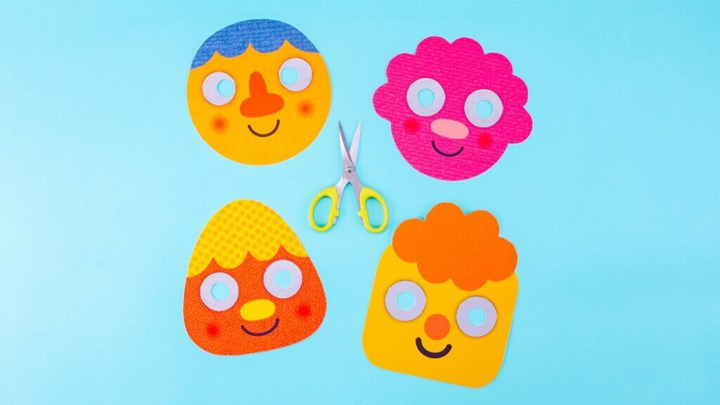 Noodle & Pals Halloween Masks - Super Simple