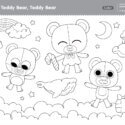 Line Up! Coloring Page - Super Simple