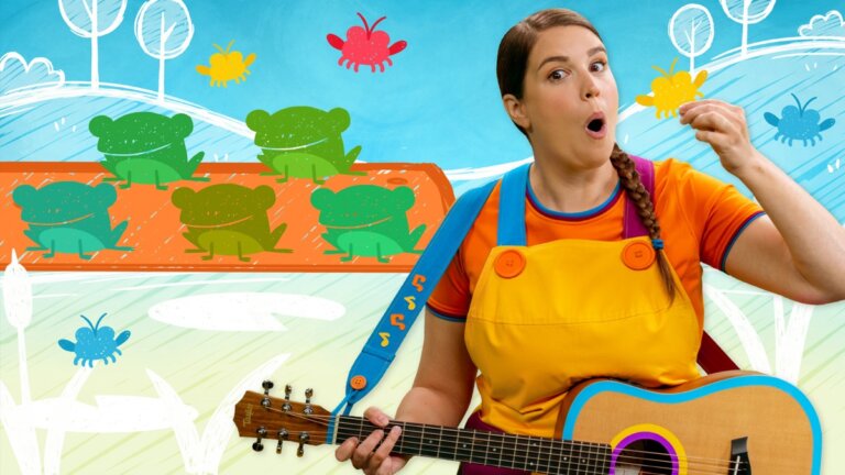 Five Little Speckled Frogs - Super Simple Songs