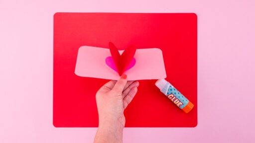 "I Love You This Much!" Homemade Card Craft - Super Simple