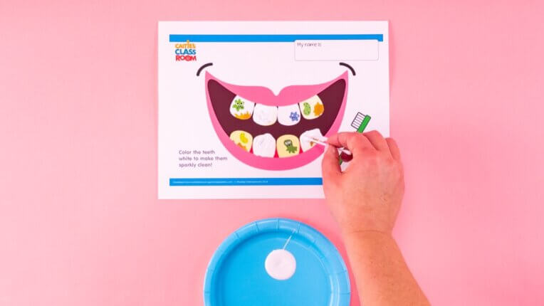 Toothbrushing Activity: Banish The Germs - Super Simple