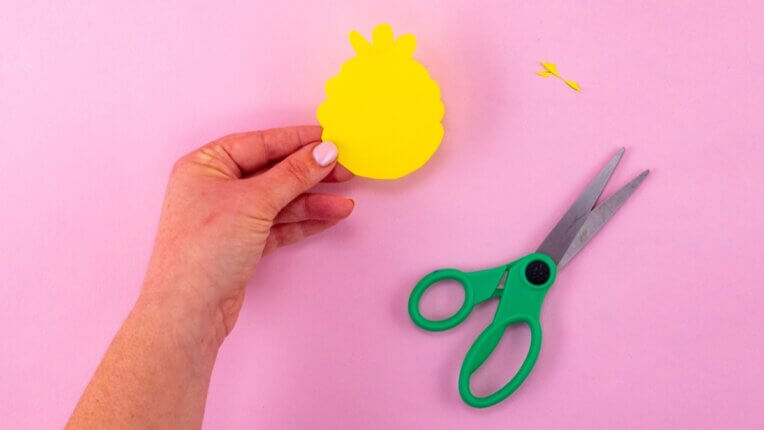 Spring Chick Craft - Super Simple