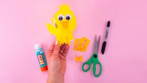 Spring Chick Craft - Super Simple