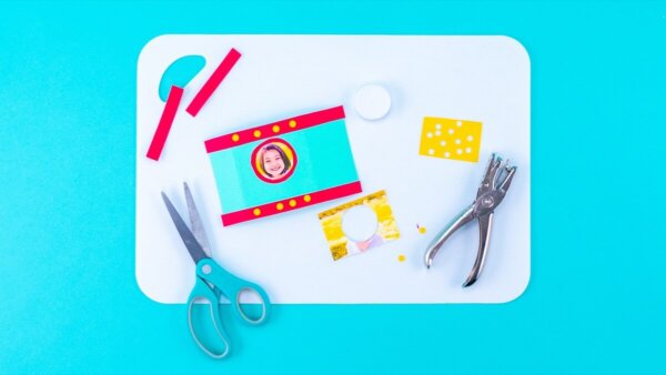 Rocket Card Craft - Super Simple