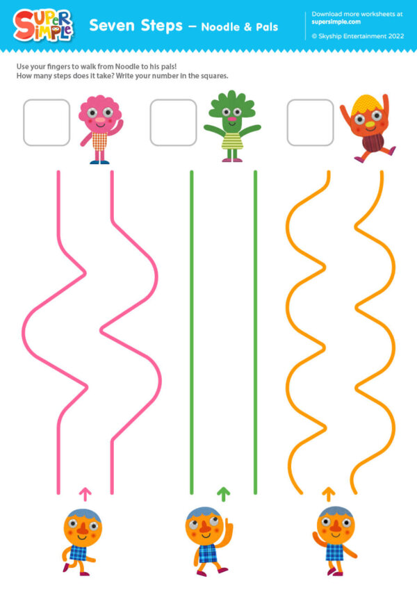 Seven Steps - Noodle & Pals - Super Simple