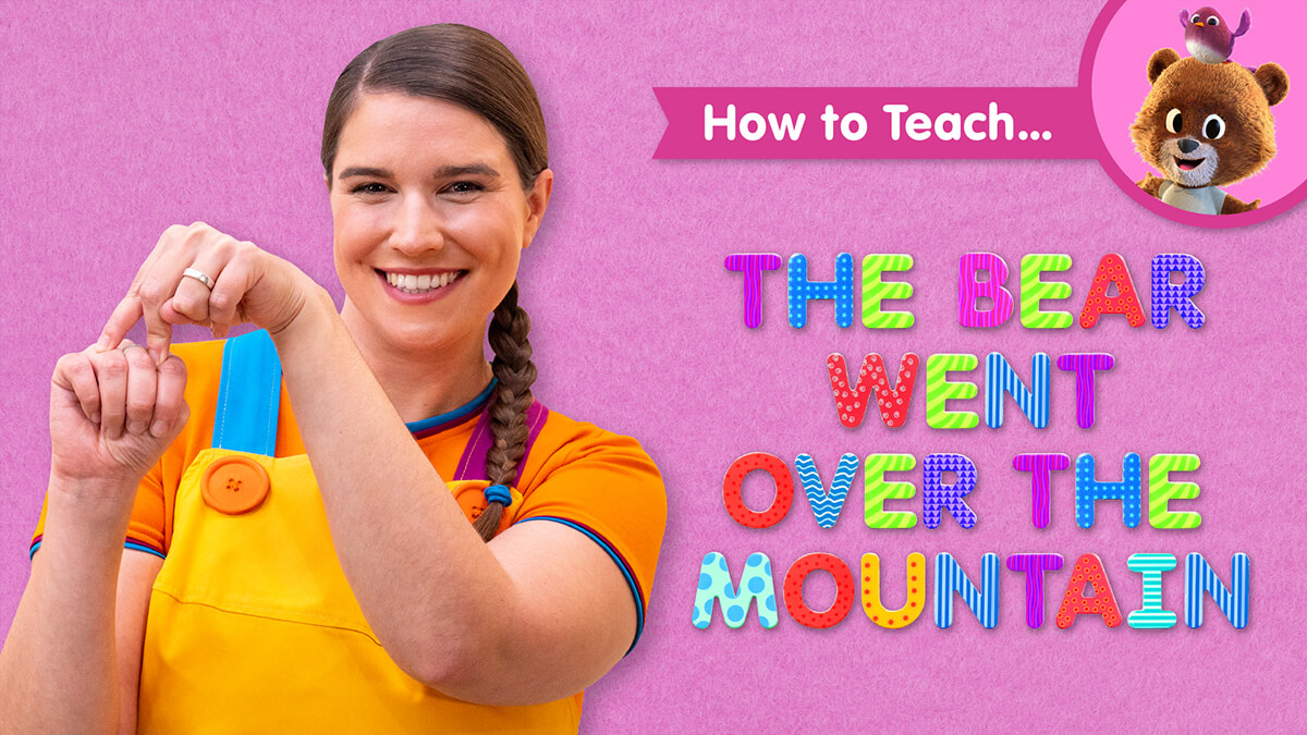 The Bear Went Over The Mountain - Super Simple Songs