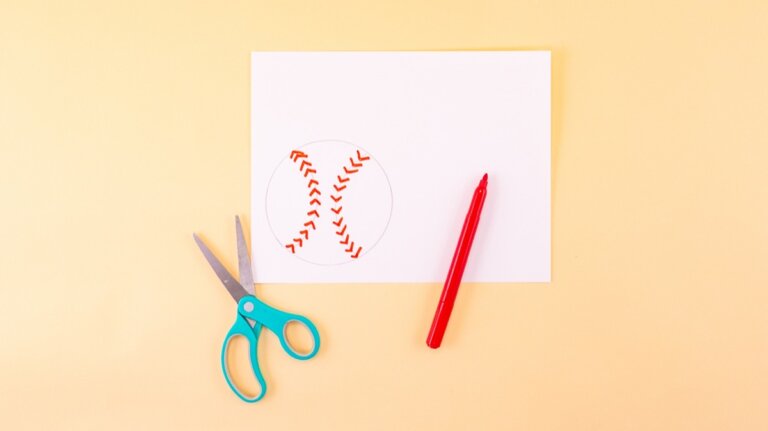 Baseball Name Plate - Super Simple