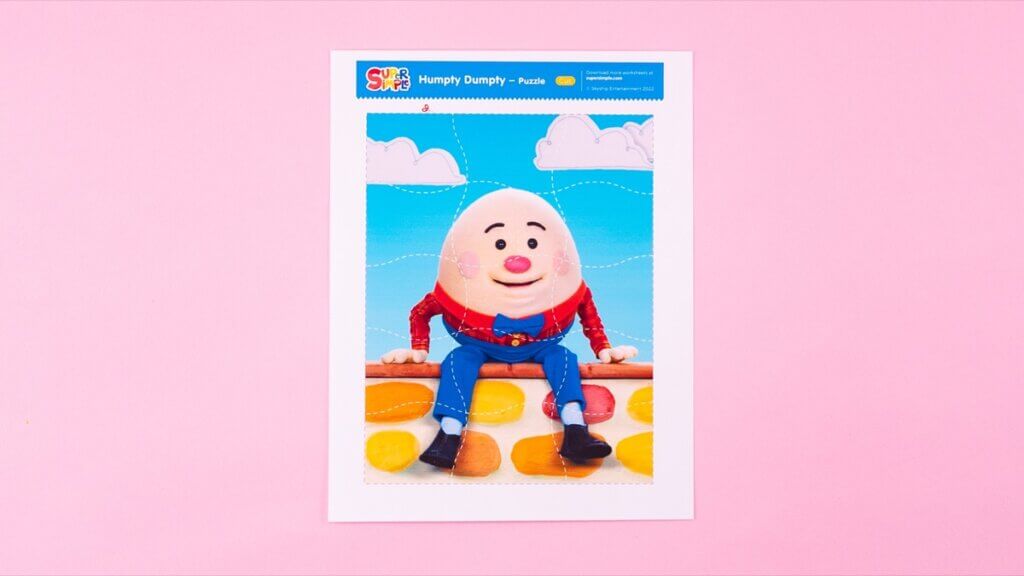 Humpty Dumpty Puzzle - Super Simple