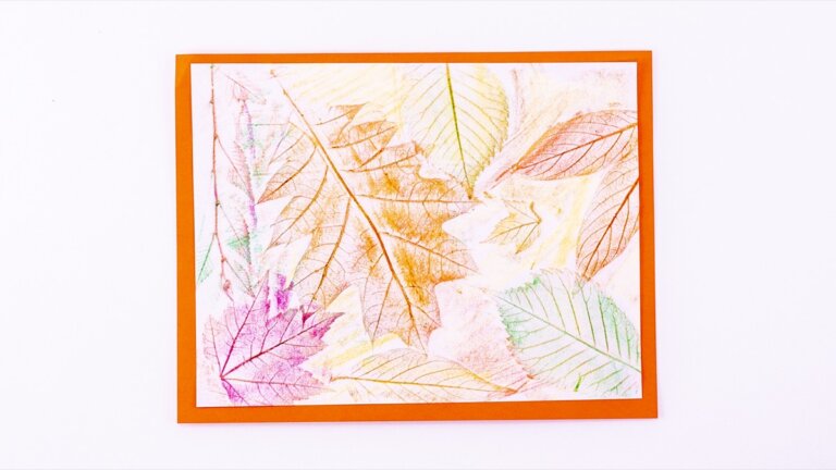 Leaf Rubbing Activity - Super Simple