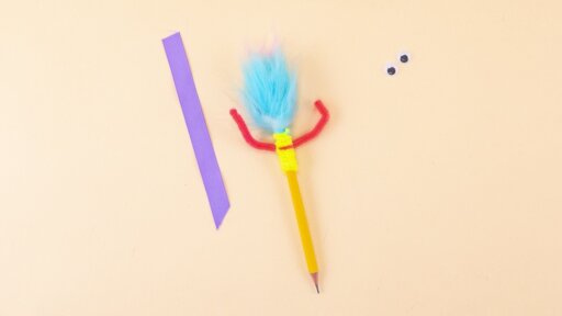 Pencil Puppets - Super Simple