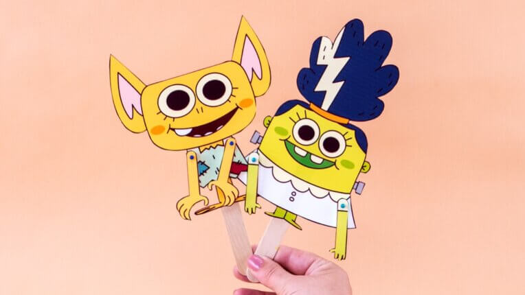 Monster Party Dancing Puppets - Super Simple