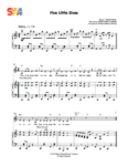 Five Little Elves Sheet Music - Super Simple