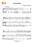 Little Snowflake Sheet Music - Super Simple