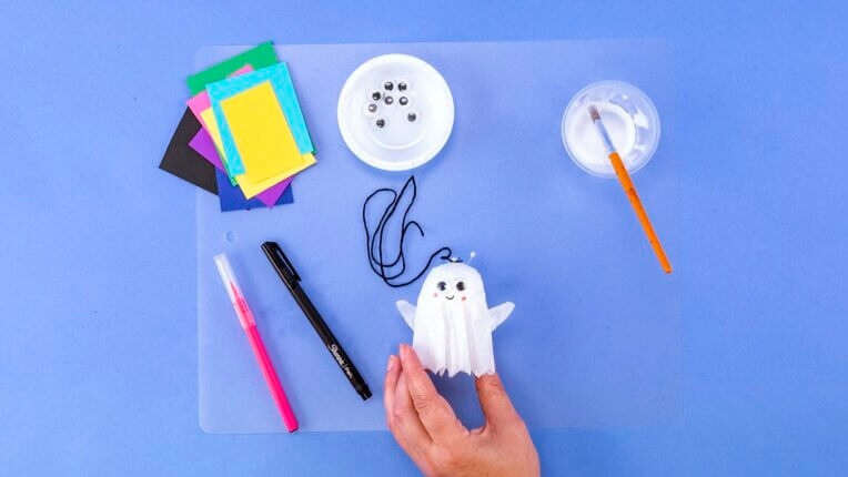 Flying Ghosts Halloween Decoration - Super Simple