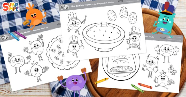 Celebrate Thanksgiving with The Bumble Nums - Super Simple