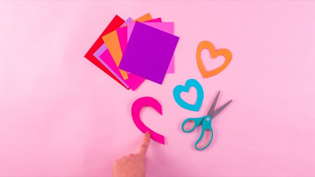 Crayon Watercolor Hearts - Super Simple