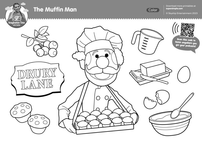 The Muffin Man - Super Simple