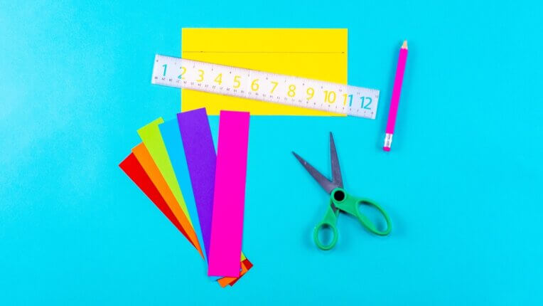 Rainbow Paper Chain Decoration For St. Patrick’s Day - Super Simple