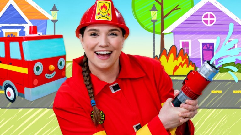 Here Comes The Fire Truck - Super Simple Songs