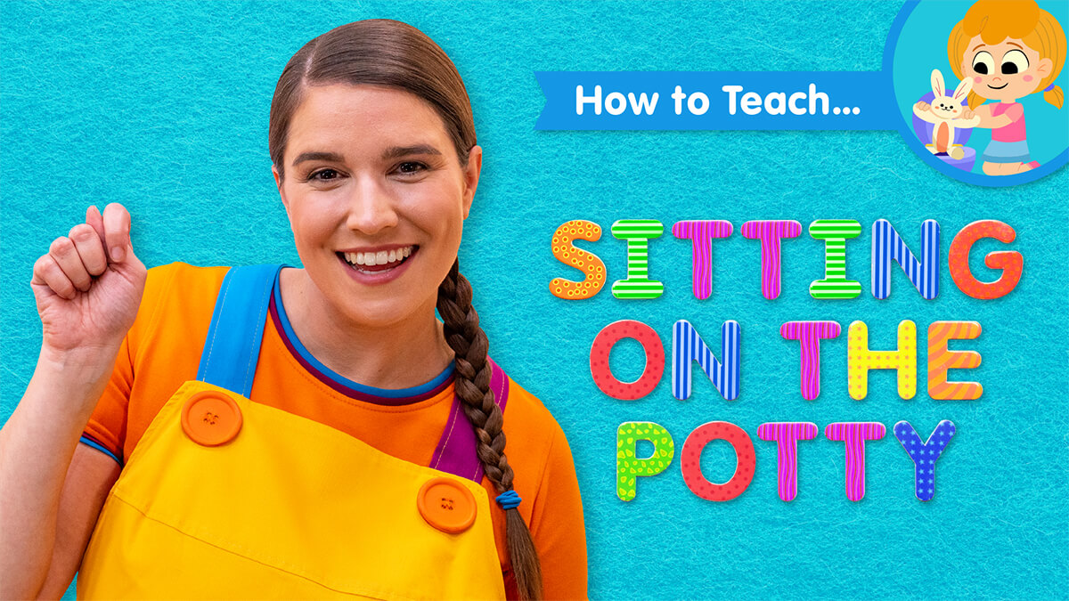 How To Teach Sitting On The Potty - Super Simple