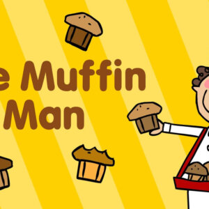 Super Simple Podcast - The Muffin Man Coloring Page - Super Simple
