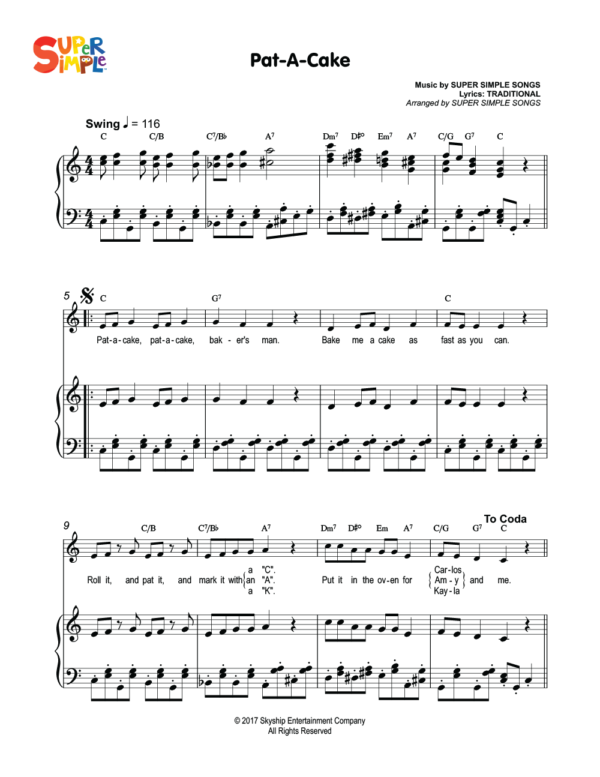 Pat-A-Cake - Super Simple Songs