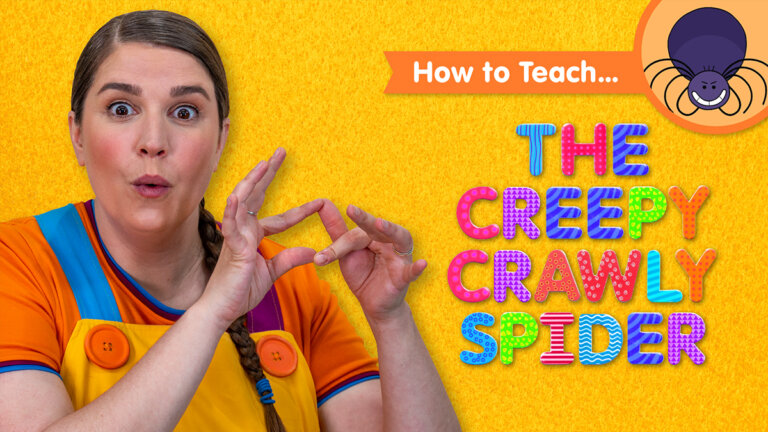 The Creepy Crawly Spider - Super Simple Songs