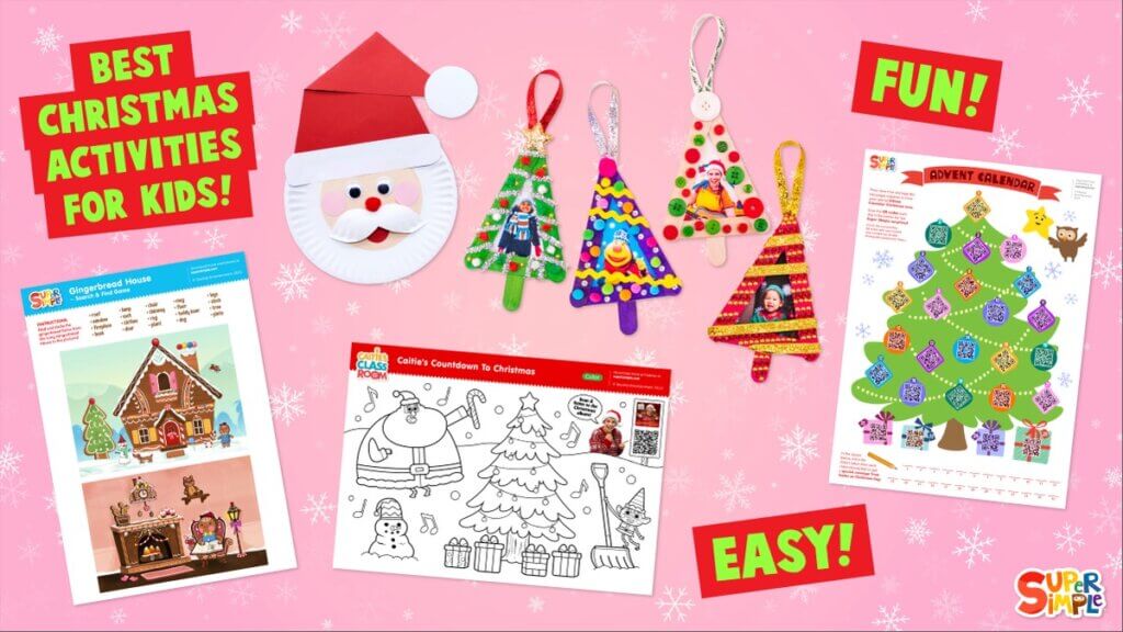 Best Christmas Activities for Kids - Fun & Easy! - Super Simple