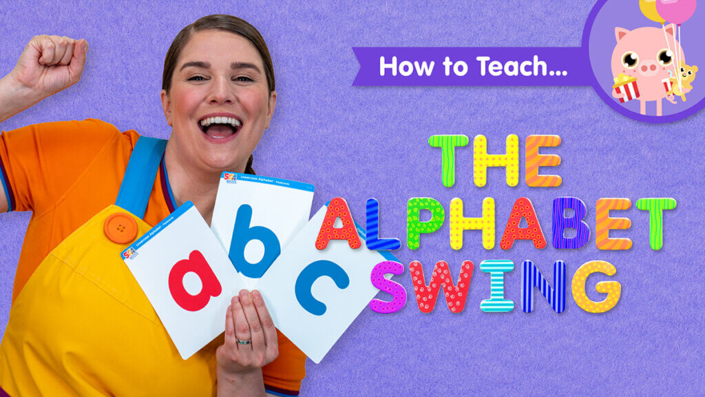 The Alphabet Swing (Lowercase Version) - Super Simple Songs