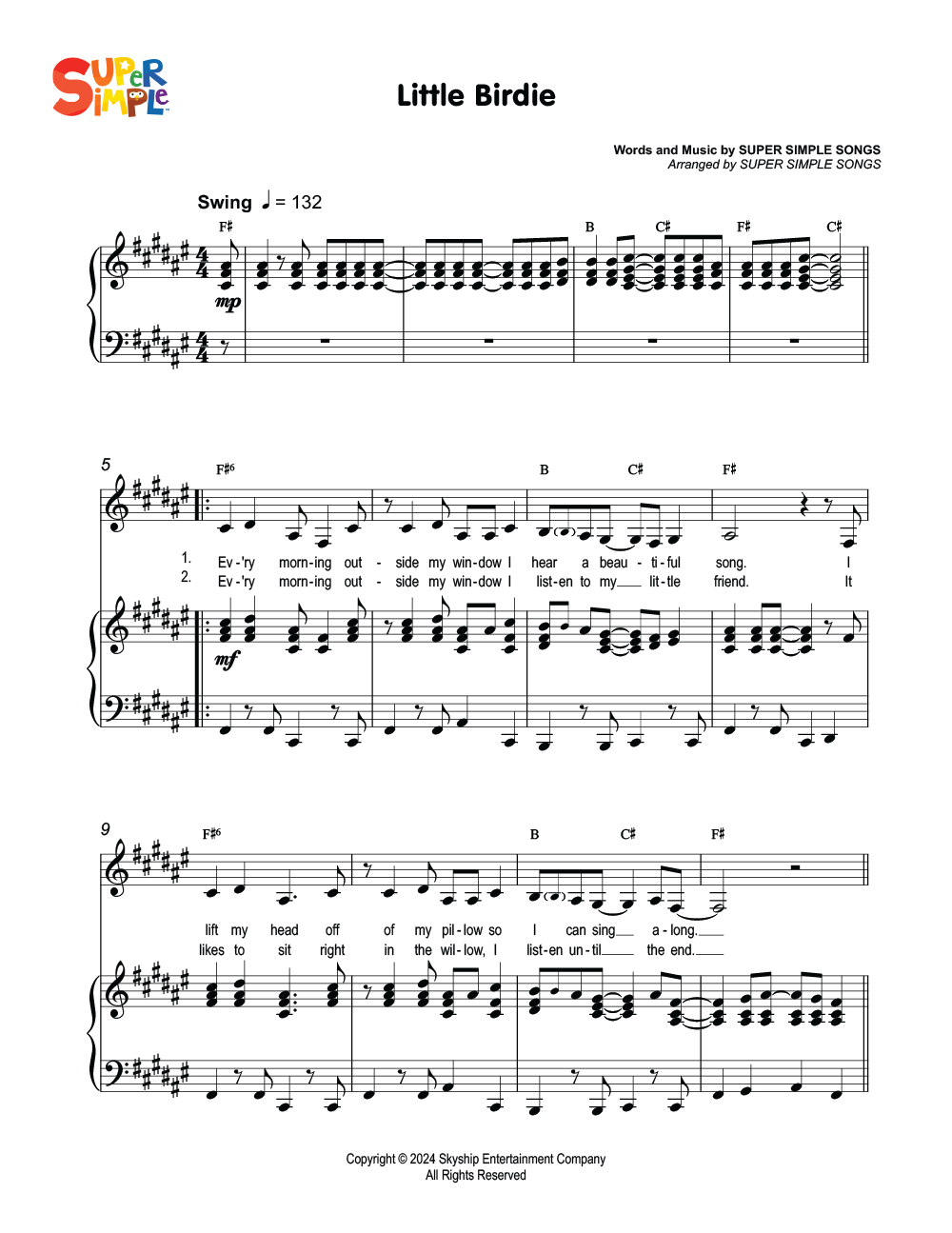 Little Birdie - Super Simple Songs