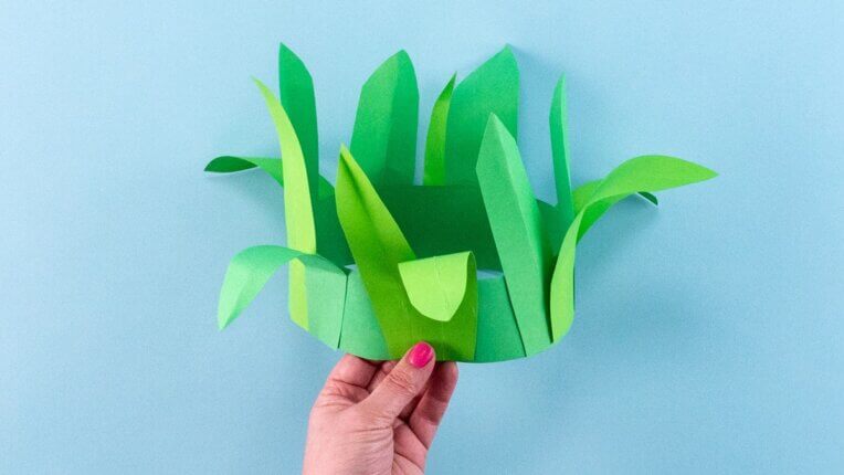 Spring Flower Crown Craft - Super Simple