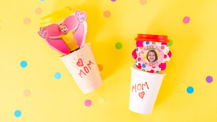 "I Love You A Latte" DIY Mother's Day Gift - Super Simple