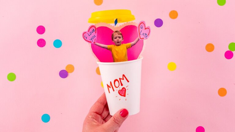 "I Love You A Latte" DIY Mother's Day Gift - Super Simple