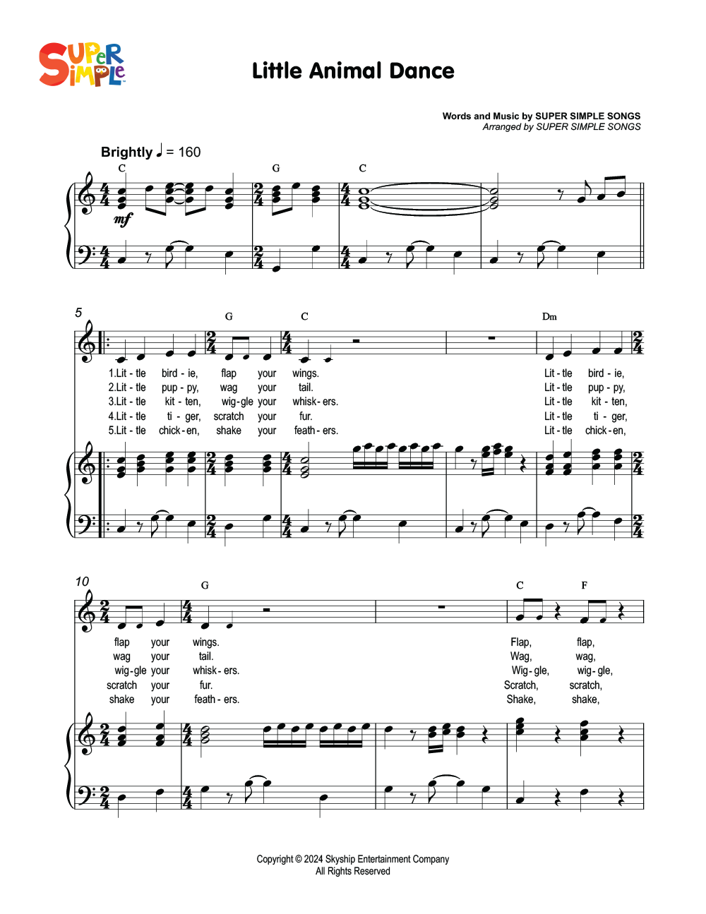 Little Animal Dance - Super Simple Songs