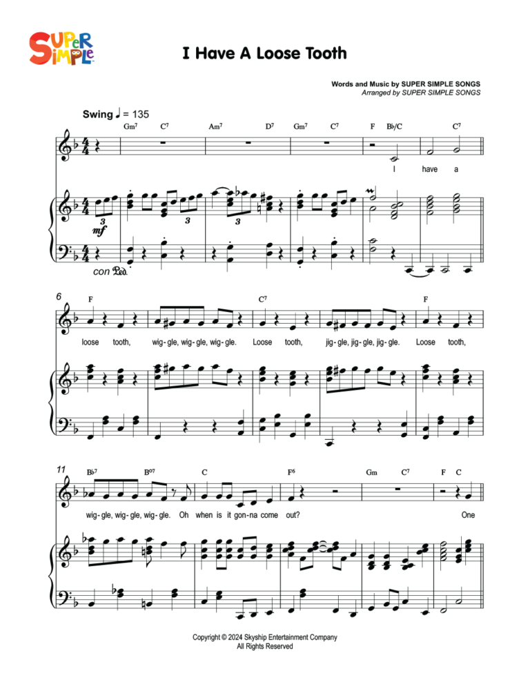 I Have A Loose Tooth - Super Simple Songs