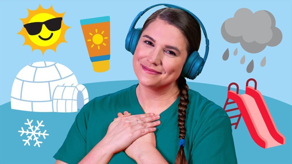 How's The Weather? | featuring Caitie - Super Simple Songs