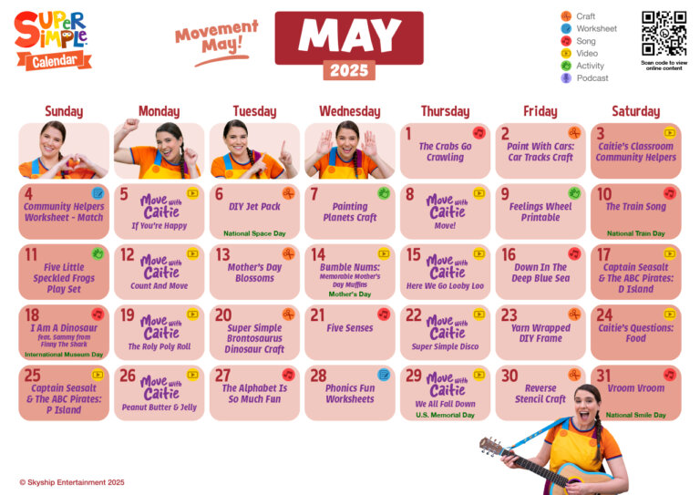 Super Simple Calendar - Super Simple