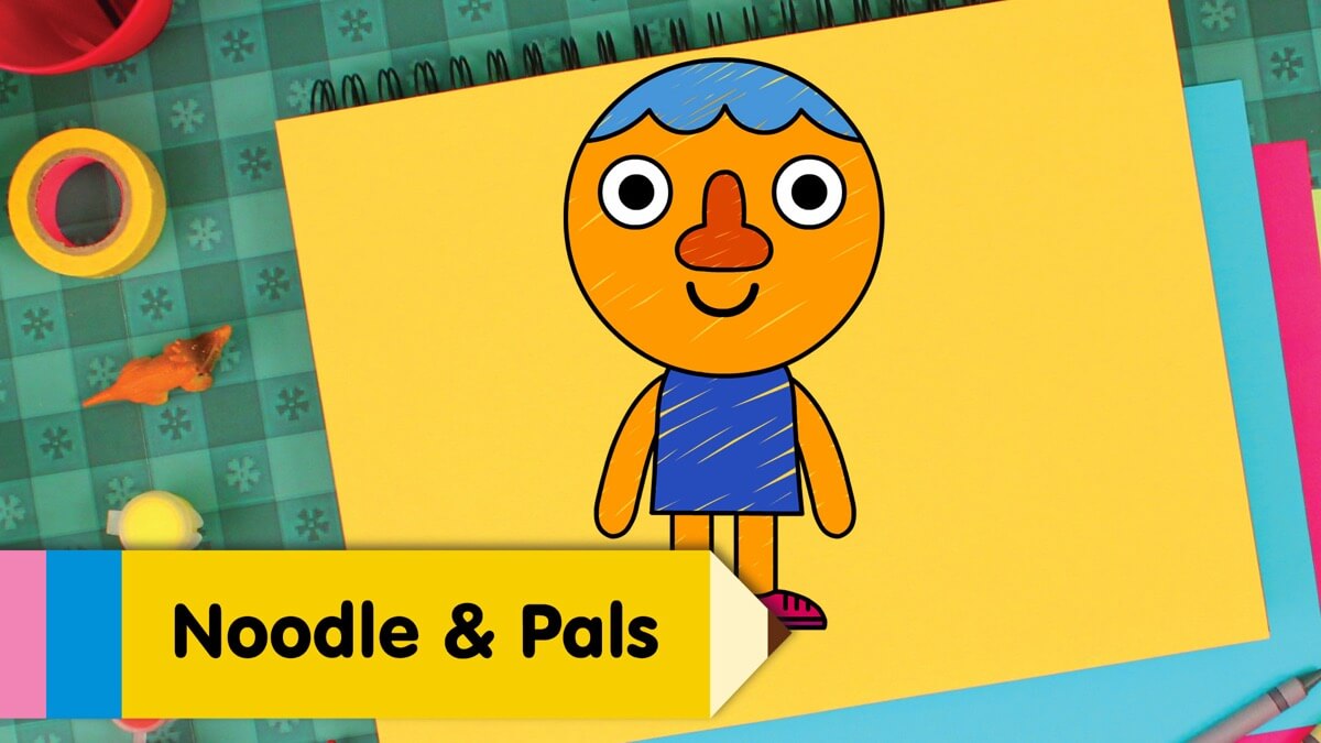 How To Draw Noodle - Super Simple