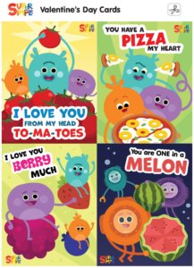 Bumble Nums Valentine's Day Cards - Super Simple