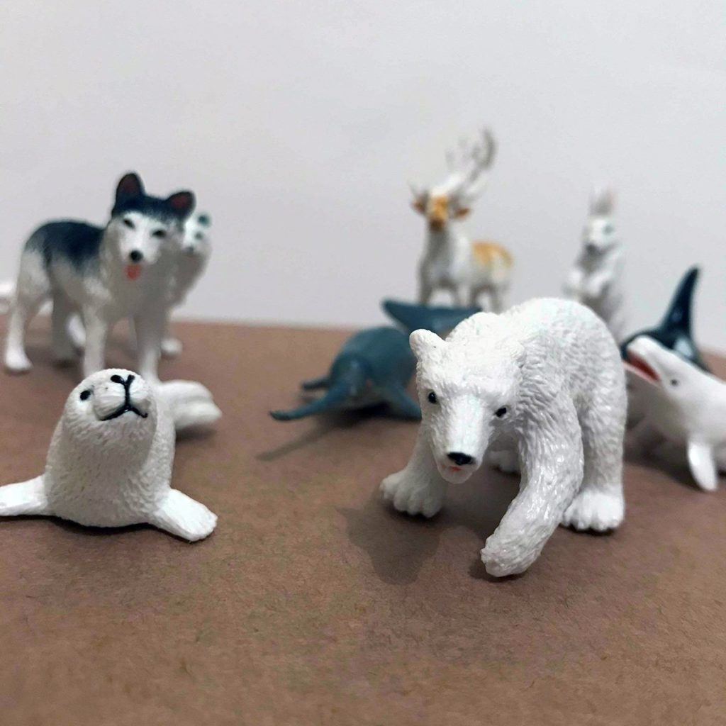 Arctic Habitat Diorama - Super Simple