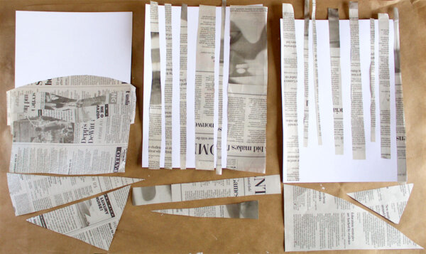 Winter Animal Collage - Super Simple