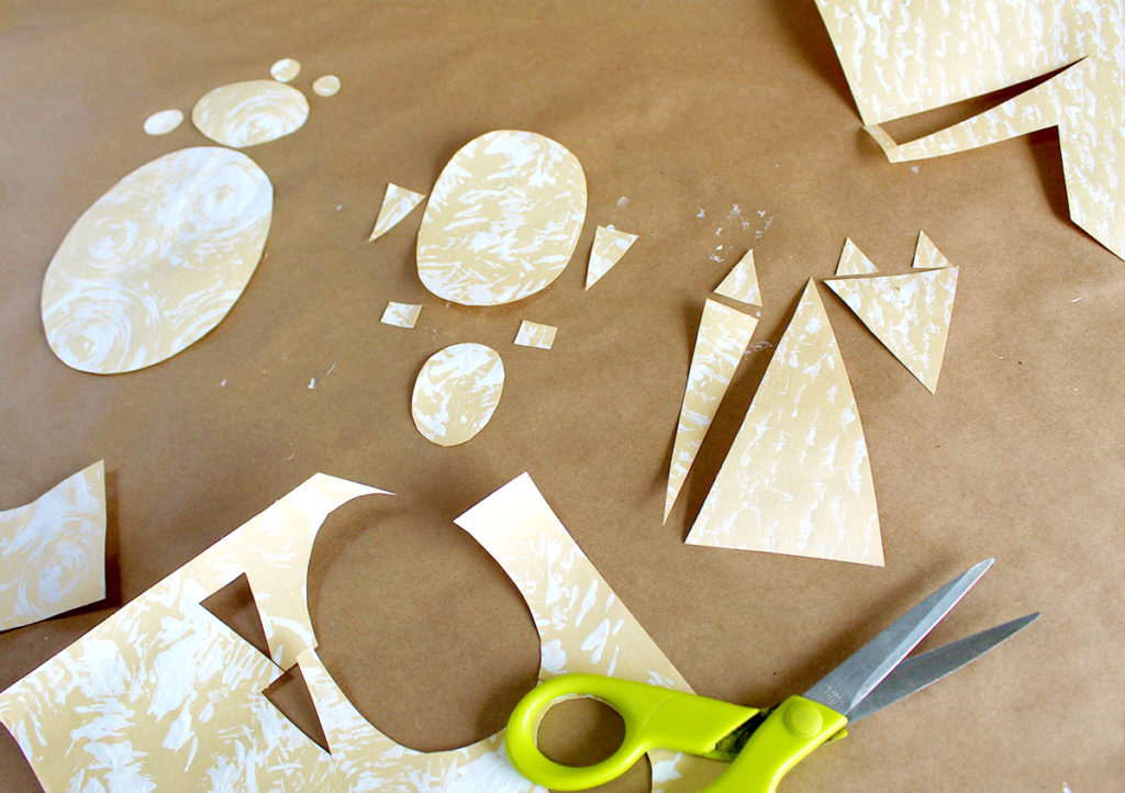 Winter Animal Collage - Super Simple