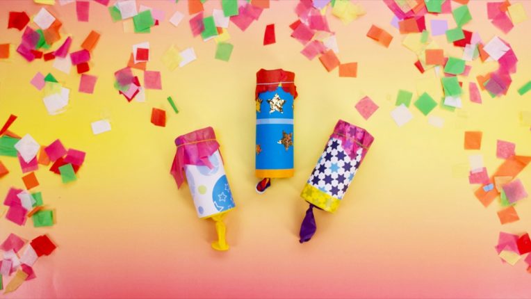 It's Easy to Make Your Own Confetti Cannon! - Super Simple