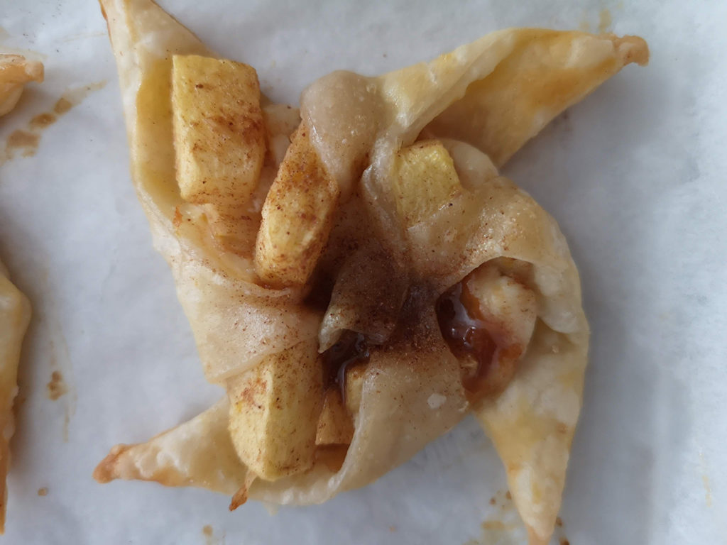 Easy Caramel Apple Mascarpone Pinwheels - Super Simple