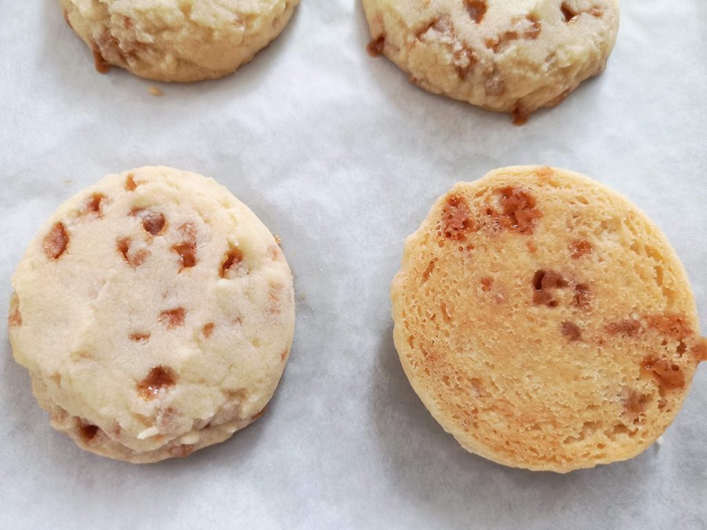 Toffee Shortbread Cookies - Super Simple