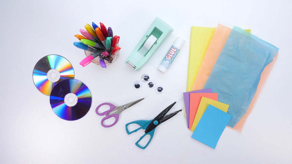 Make Your Own Fish Aquarium using CDs! - Super Simple