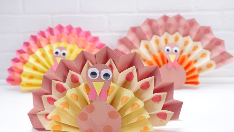 Turkey Table Decoration - Super Simple