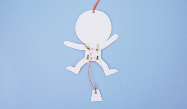 Noodle & Pals Dancing Paper Puppet Craft - Super Simple