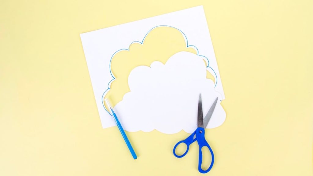Rain Cloud Craft - Super Simple