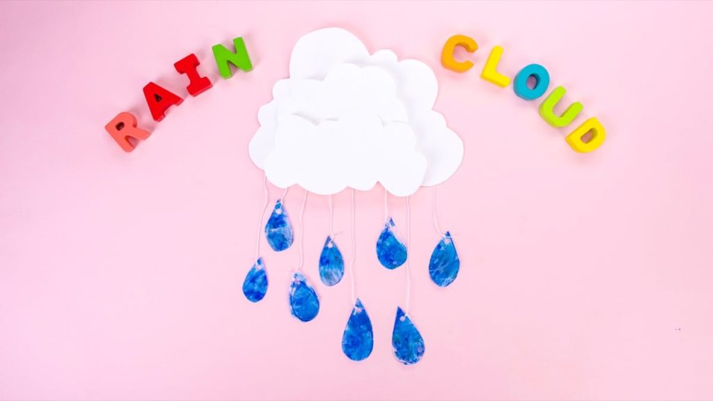 Rain Cloud Craft - Super Simple